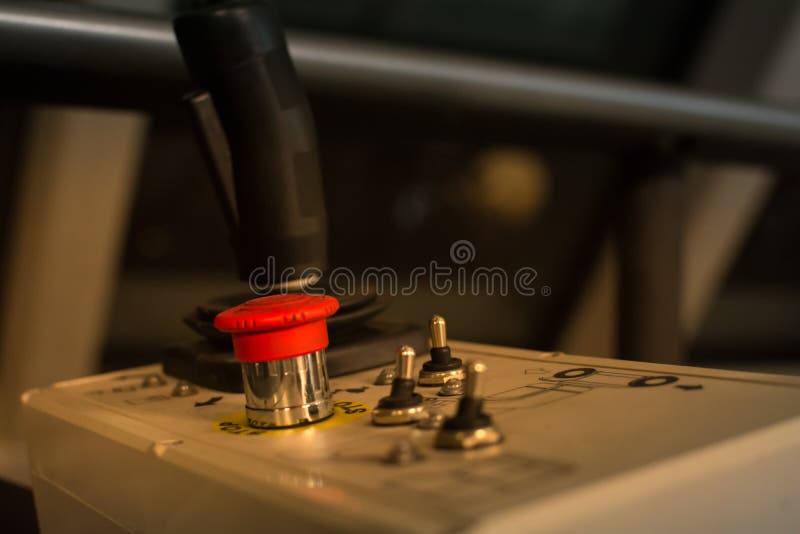 Multi Controler by Hydrolic Handle Control Stock Photo - Image of ...