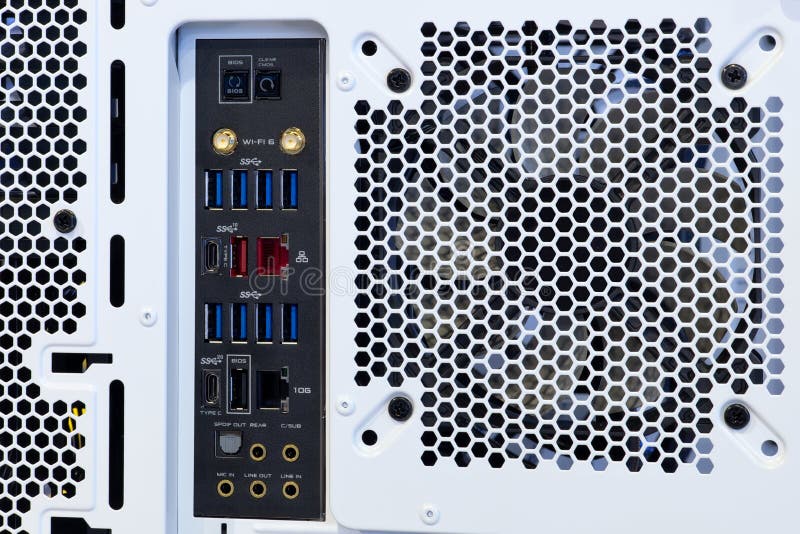 Multi Data Transfer Port Connector on High Performance Motherboard ...