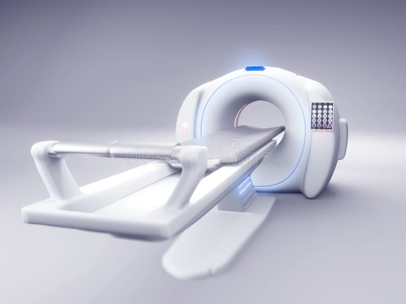 The Multi Detector CT Scanner or Computed Tomography 3D Stock ...