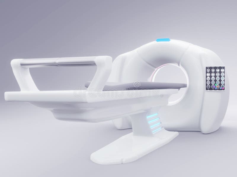 The Multi Detector CT Scanner or Computed Tomography 3D Stock ...