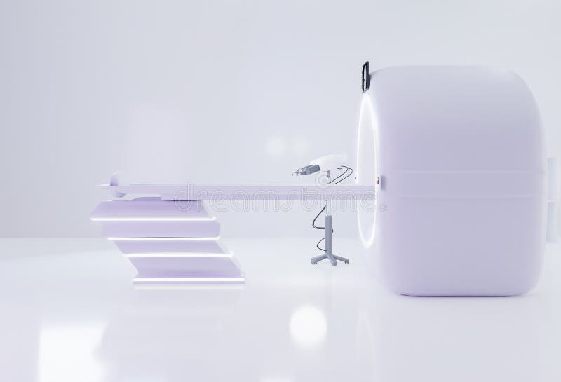 Multi Detector CT Scanner or Computed Tomography in CT-SCAN Room with ...