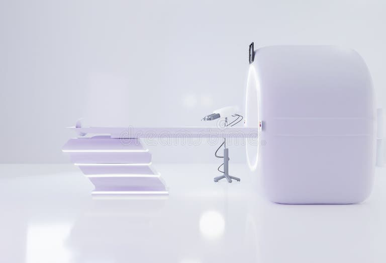 Multi Detector CT Scanner or Computed Tomography in CT-SCAN Room with ...