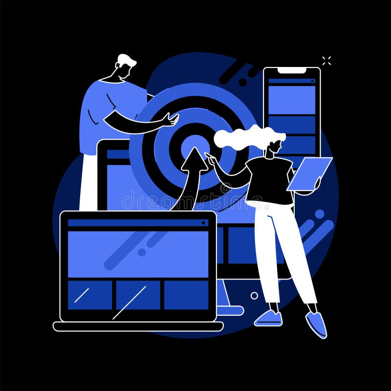 Multi Device Targeting Abstract Concept Vector Illustration. Stock ...