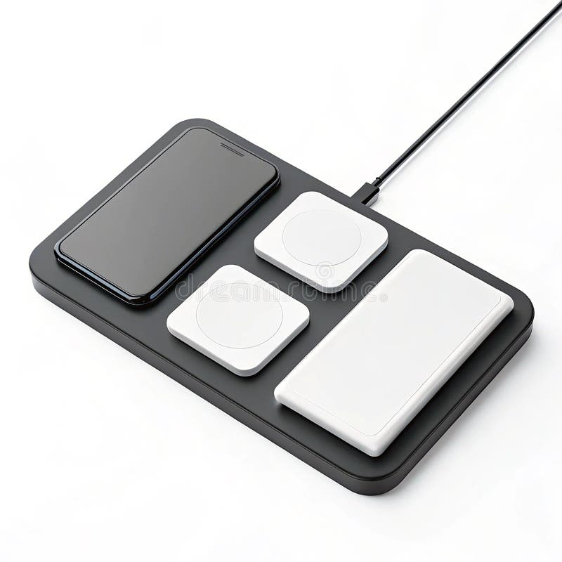Advanced Multi Device Wireless Charging Station Stock Illustrations – 7 ...