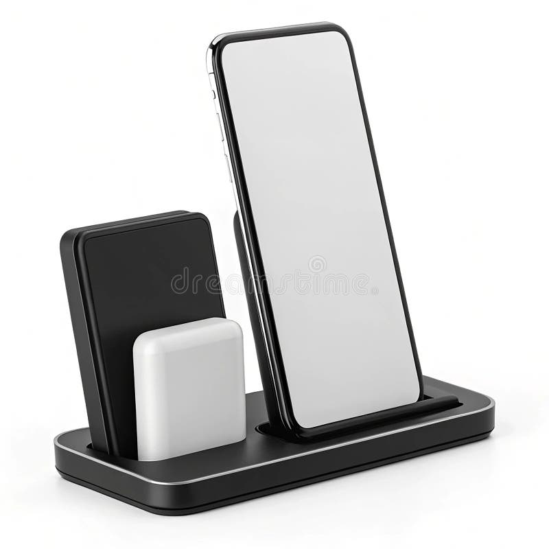 Advanced Multi Device Wireless Charging Station Stock Illustrations – 9 ...