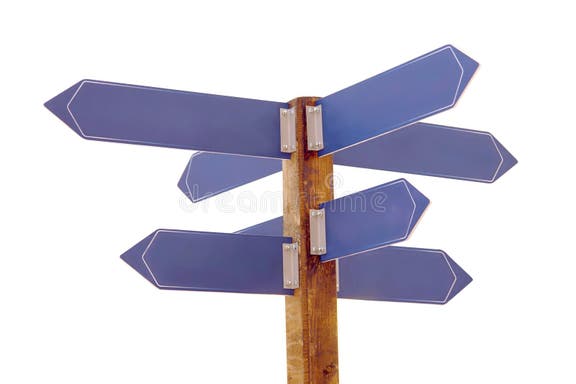 Multi direction signpost stock photo. Image of wooden - 2298010