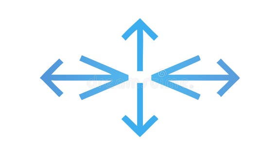 Multi-directional Arrows. Options and Flexibility Concept, Vector ...