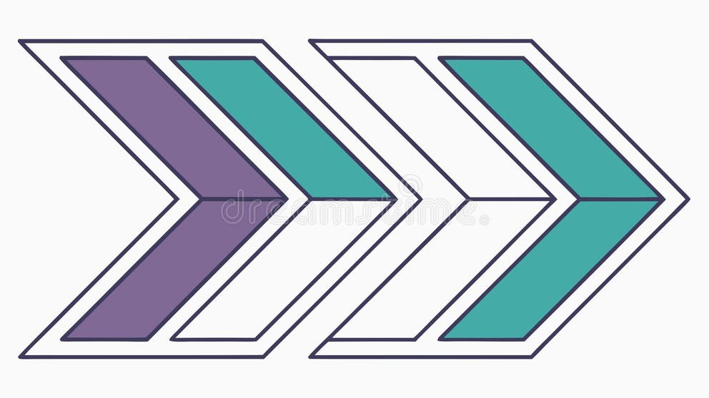 Multi-Directional Bold Chevron Arrows Vector Design, Vector Design ...