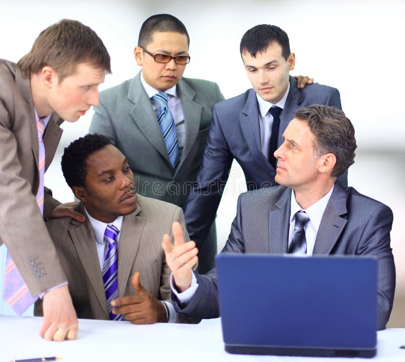 Multi Ethnic Business Executives Stock Image - Image of people, girl ...