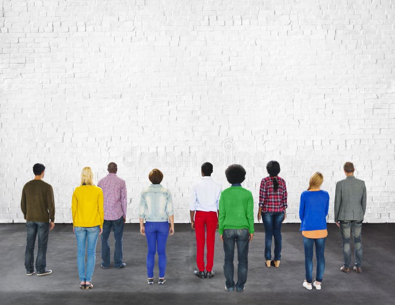 Diversity Ethnicity Multi-Ethnic Variation Togetherness Unity Te Stock ...