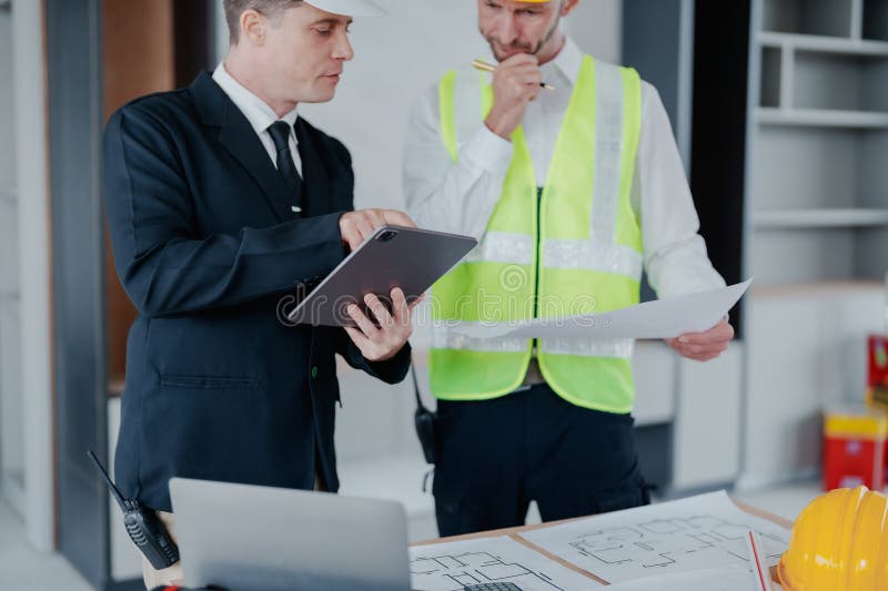 Multi Ethnic Engineer Brainstorming and Measuring for Cost Estimating ...