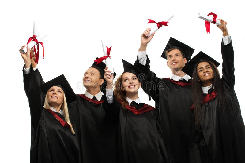 Group of graduates editorial stock photo. Image of diversity - 13173153