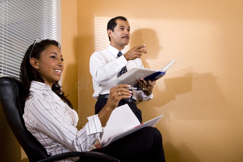 Manager Watching Co Workers Stock Photos - Free & Royalty-Free Stock ...