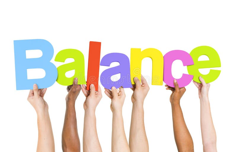 3d word balance stock image. Image of harmony, counterpoise - 38880037