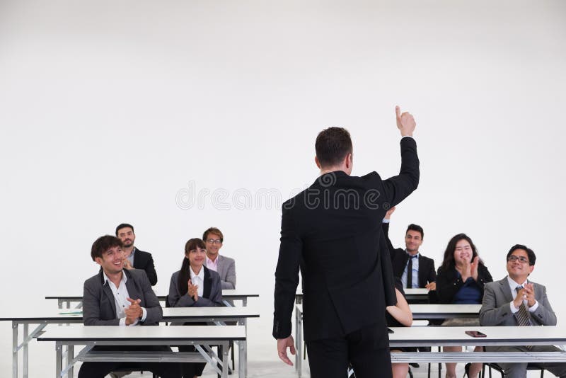 Multi-ethnic Seminar Training Group Meeting Stock Photo - Image of ...