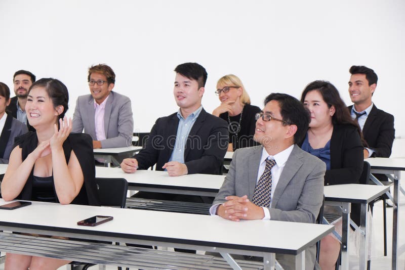 Multi-ethnic Seminar Training Group Meeting Stock Photo - Image of ...