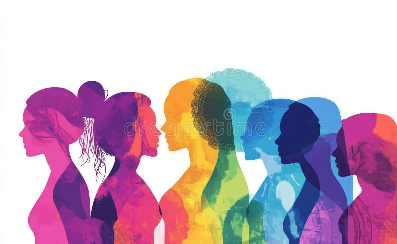 Multi-ethnic Women from Transparent Backgrounds. Stock Photo - Image of ...