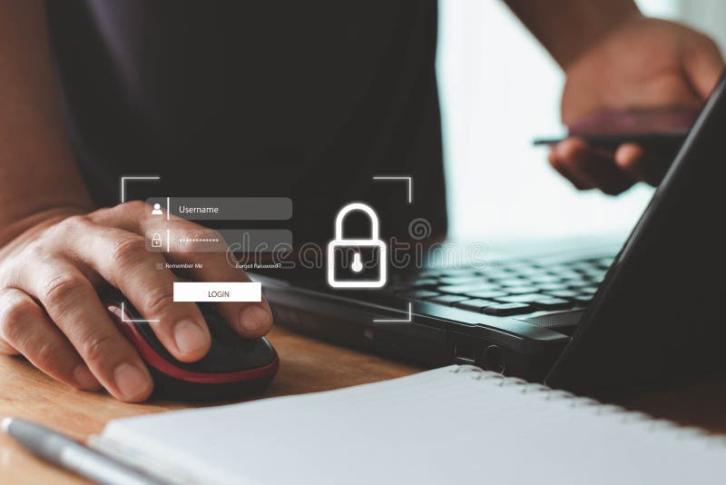 User, Login, Cyber Security in Two-step Verification, Identification ...