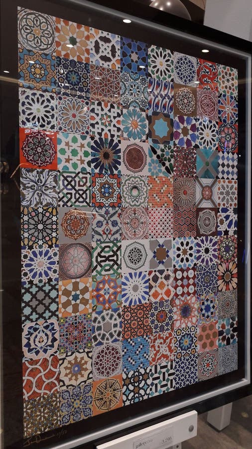 Multi Flooring Design Art Gallary Editorial Image - Image of gallary ...