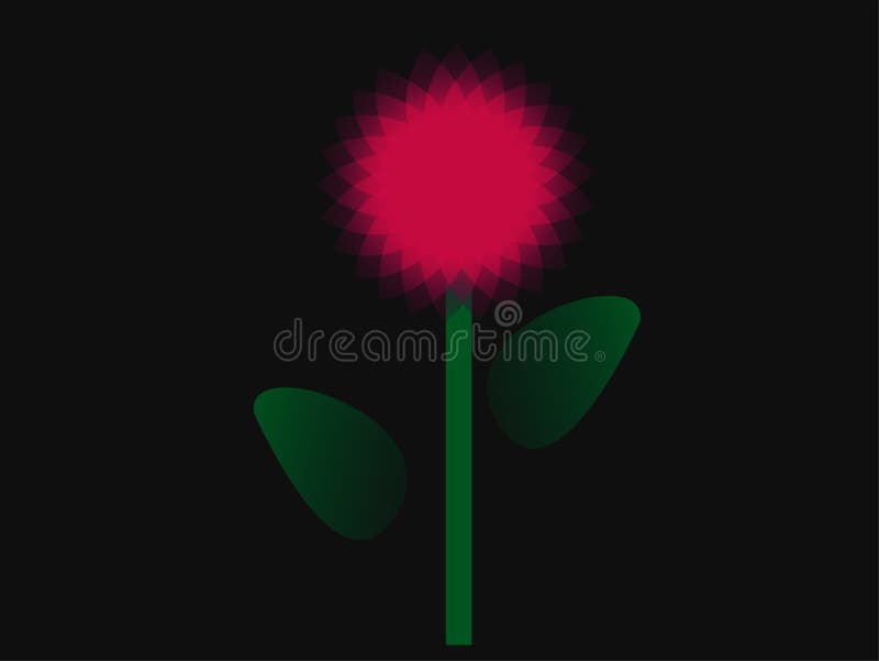 Multi flor da cor ilustração stock. Ilustração de projeto - 96282910