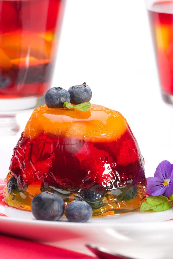 Fruit jelly stock photo. Image of water, studio, green - 9265764