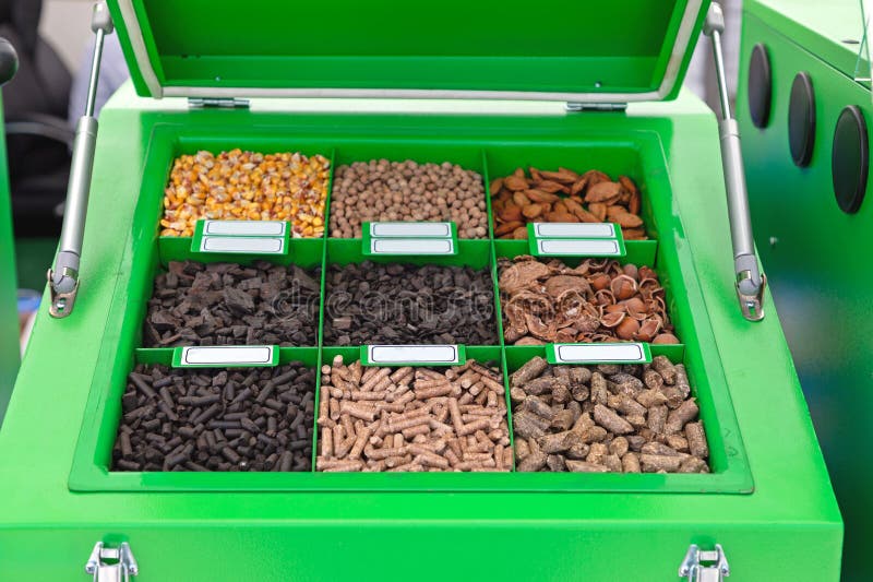Multi Fuel Pellets stock photo. Image of seeds, choice - 296256906