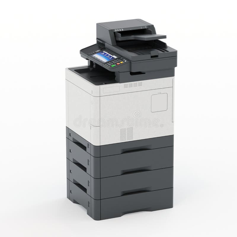 Office Multi Function Printer Stock Illustrations – 237 Office Multi ...