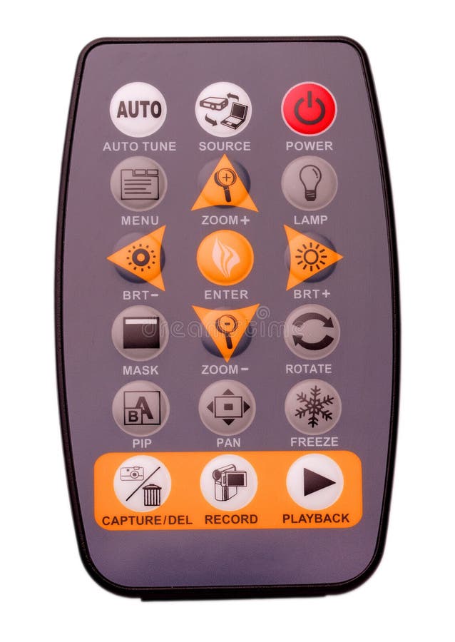 Multi-functional Remote Control Stock Photo - Image of feature ...
