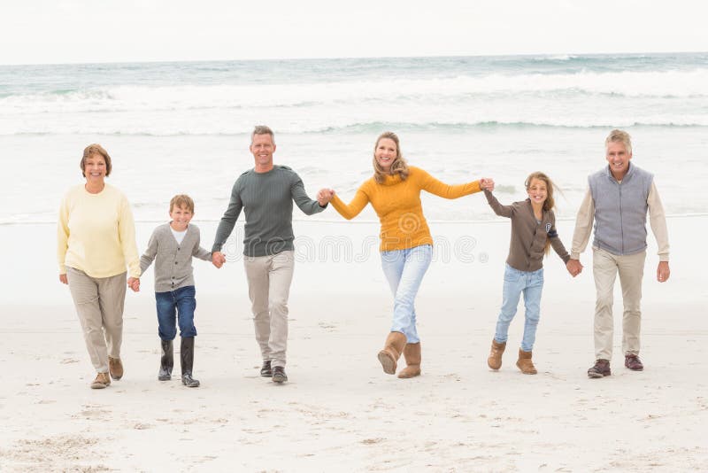 Multi Generation Family All Together Stock Image - Image of fair ...