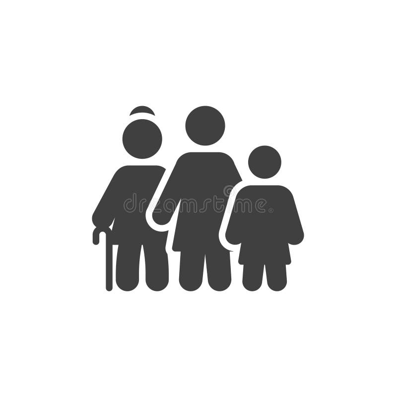 Generation Family Icon Stock Illustrations – 10,989 Generation Family ...
