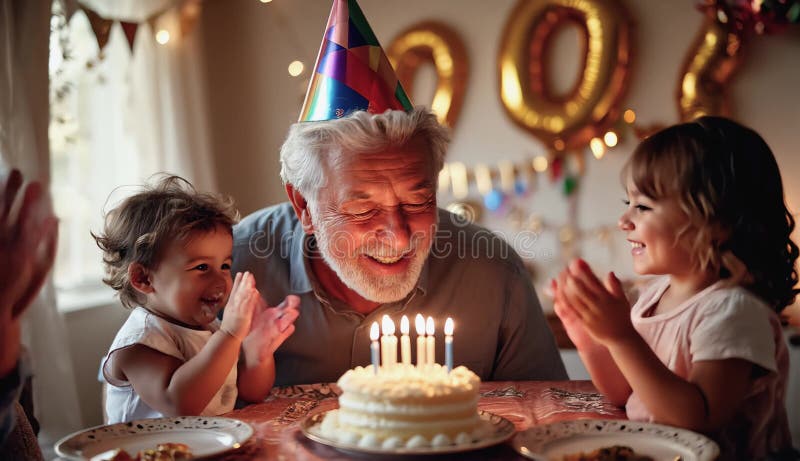 A Multi-generational Mexican Family Gathers Around a Decorated Dining ...