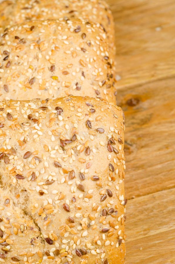 Multi grain bread stock image. Image of multigrain, sesame - 40358519