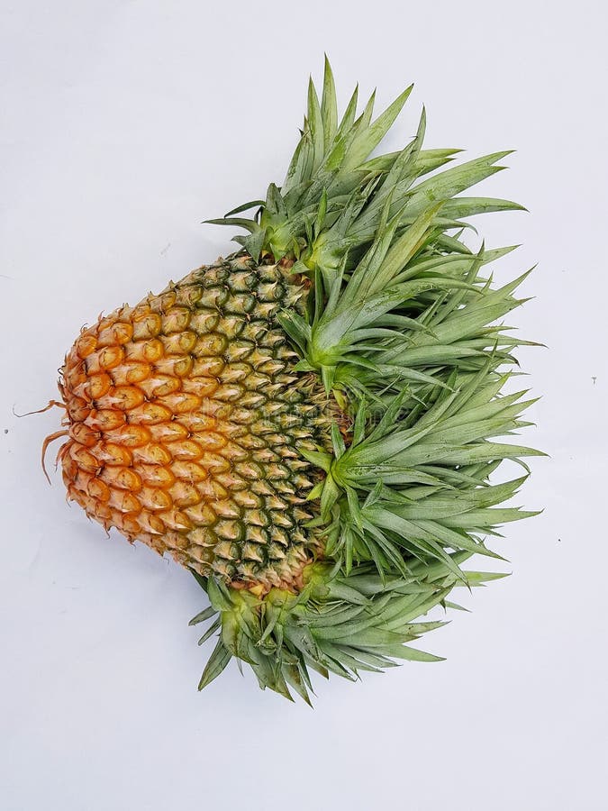 Strange Pineapple in Thailand Stock Image - Image of orange, fruit ...