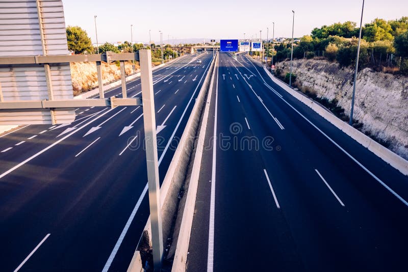 170 Empty Multi Lane Highway Stock Photos - Free & Royalty-Free Stock ...