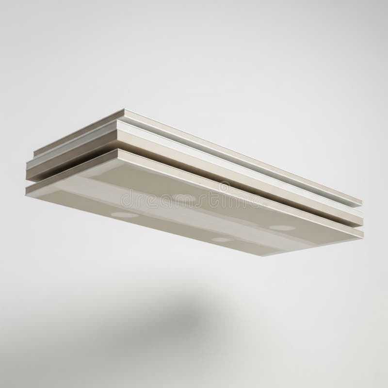 Multi-layer Drywall Patch, Floating in Mid Air Horizontally, on Solid ...