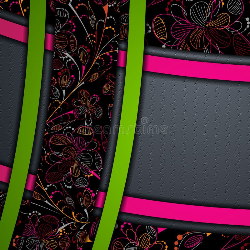 Multi Layered Abstract Background Stock Vector - Illustration of ...