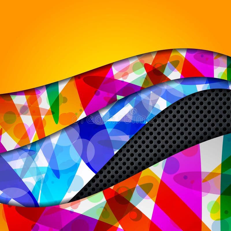 Multi Layered Abstract Background Stock Vector - Illustration of eps10 ...