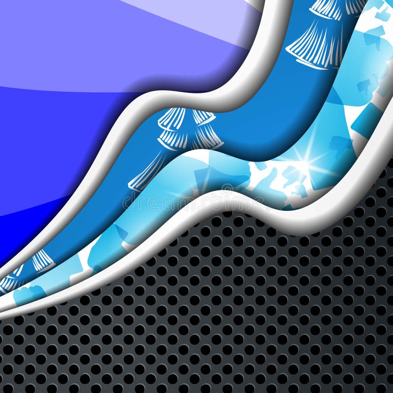 Multi Layered Abstract Background Stock Vector - Illustration of ...