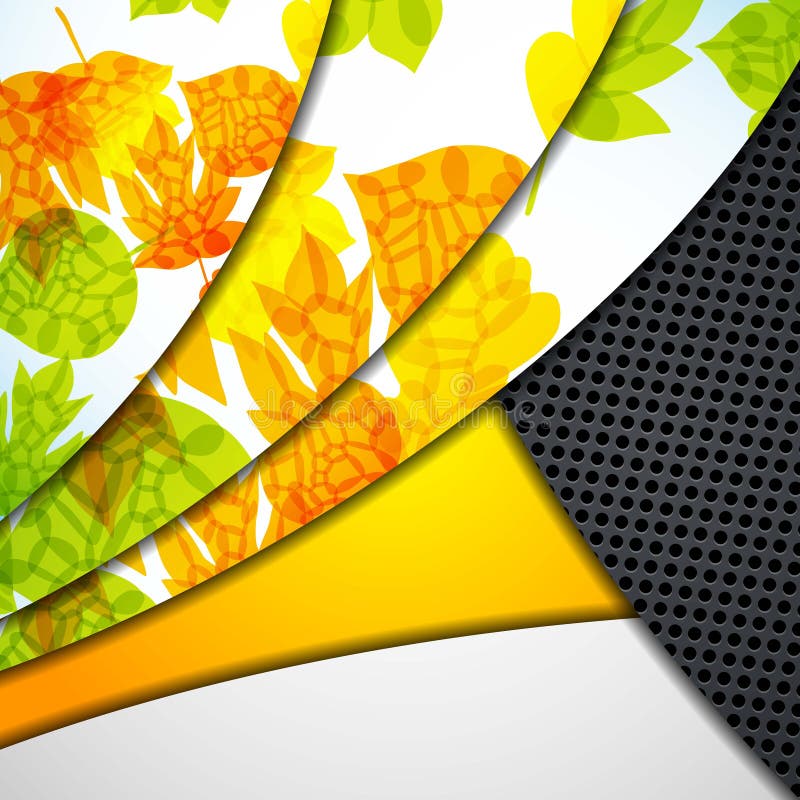 Multi Layered Abstract Background with the Theme Stock Vector ...