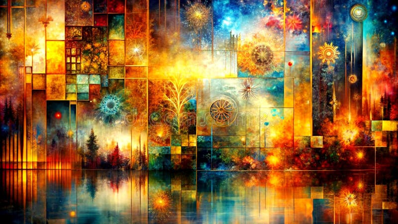 Echoes of Time: a Multi-Layered Abstract Composition Neural Network Art ...