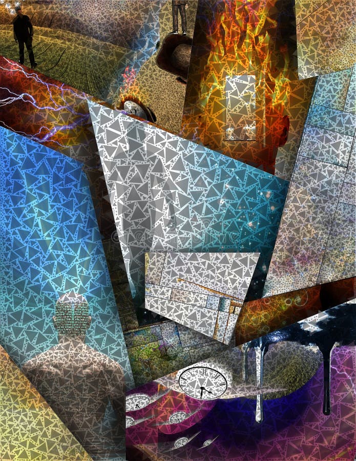 Multi Layered abstract stock illustration. Illustration of design ...