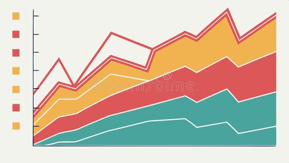 Multi-layered Bar Chart, Complex Data Analysis Depth Graph Design ...