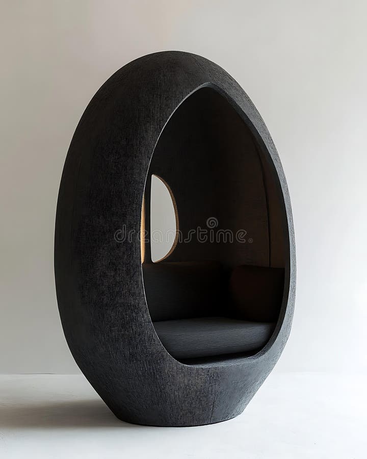 Multi-layered Silence Pod with Sound-absorbing Architecture, Grounded ...