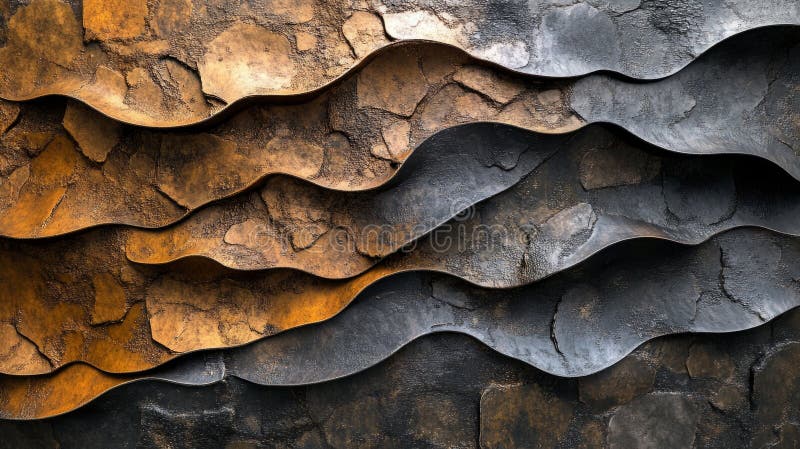 Multi-layered Textured Surface with Rich Colors and Patterns Stock ...