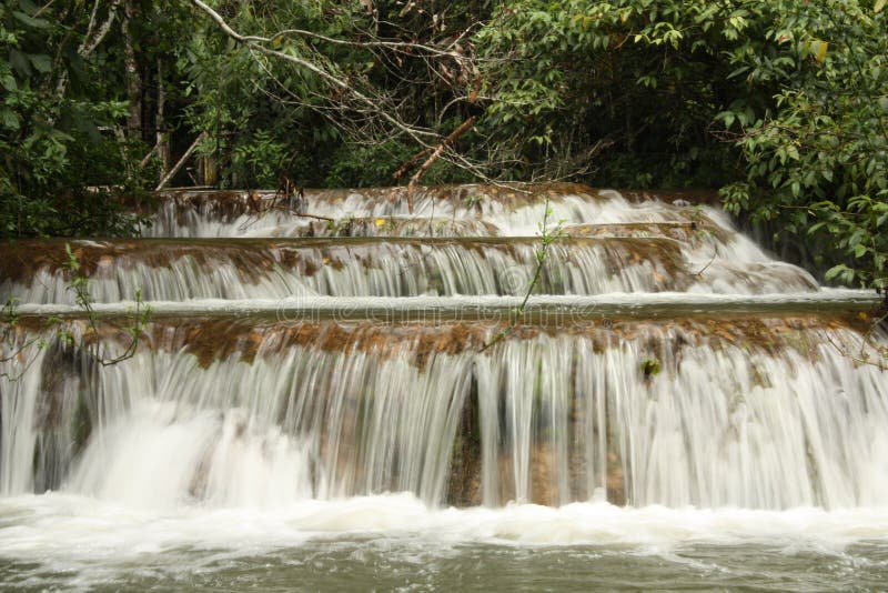 Multi-layered waterfall stock photo. Image of lake, river - 12377454