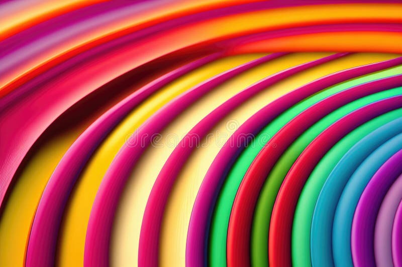 Multi Layers Color Texture 3D Layers in Gradient Banner. Carving Art ...