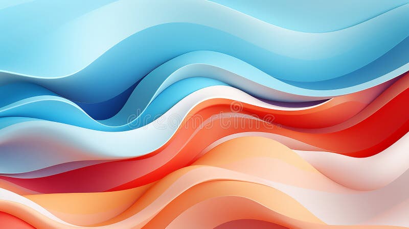 Multi Layers Color Texture 3D Papercut Layers in Gradient Vector Banner ...