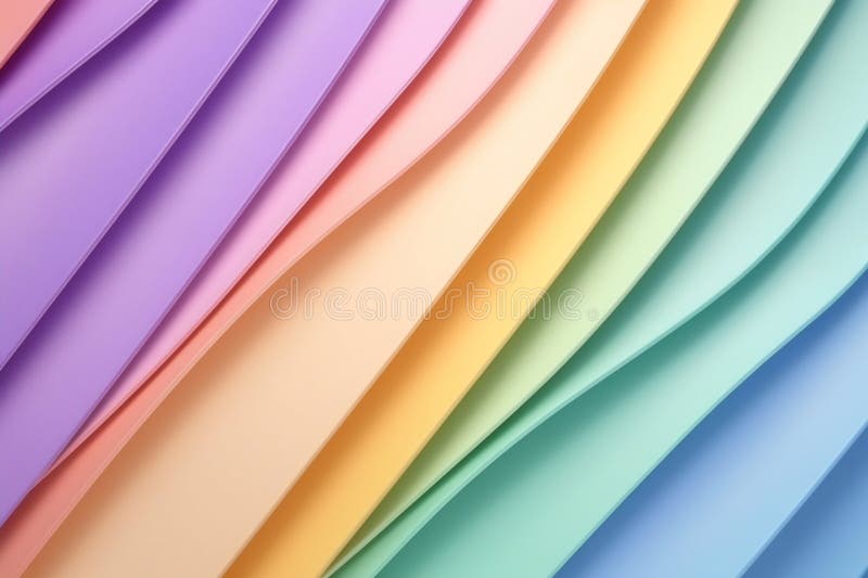 Multi Layers Color Texture Papercut Layers in Gradient Banner. Abstract ...