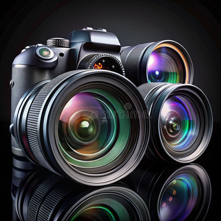 Multi-Lens Camera: Capturing Clarity from Every Angle Stock ...