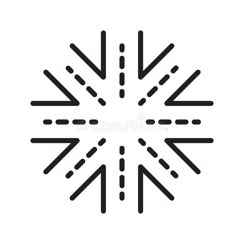 Multi Level Junction Icon Black Line Art Vector Logo Stock Vector ...